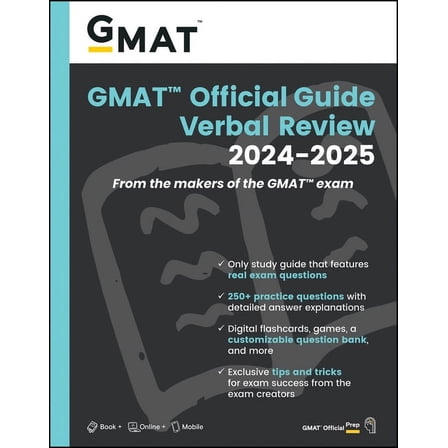 GMAT Official Guide 2023-2024, Focus Edition: Includes Book + Online ...