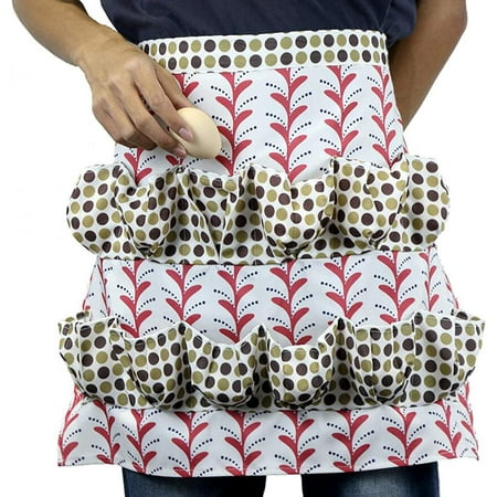 Chicken Egg Collecting Apron,12 Deep Pockets Hense,Duck,Goose,Eggs ...