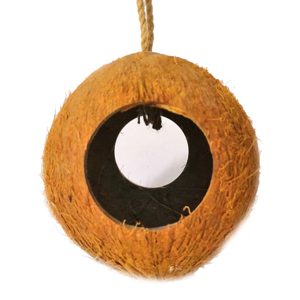 Cabaña De Coco Para Pájaros,Cabaña De Cáscara De Coco Nido De Cáscara ...