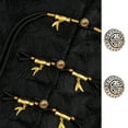 10Pcs Hollowed Cloud Alloy Buttons Sewing Buttons Fasteners For Costume ...