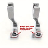 CUITING 1pc Adjustable Invisible Zipper Presser Foot with Groove for ...