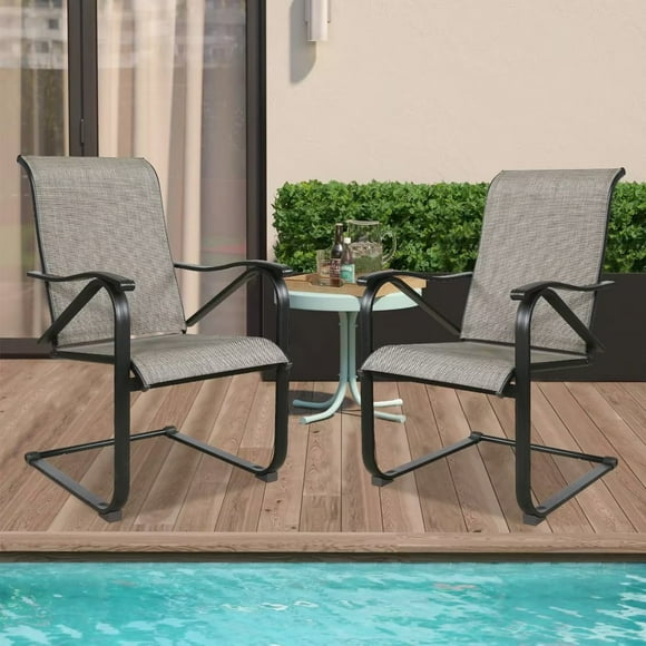 C Spring Patio Chairs