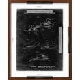 Art.com PP983-Black Grunge Paper Airplane Patent Poster Giclee Print by ...