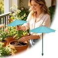 34cm Adjustable Plant Sun Shade Umbrella, Portable Green Seedling Sun ...