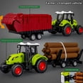 Kids Tractor Toy with Flarebox Wagon Set 2025, 9.45 inches, Push-and ...