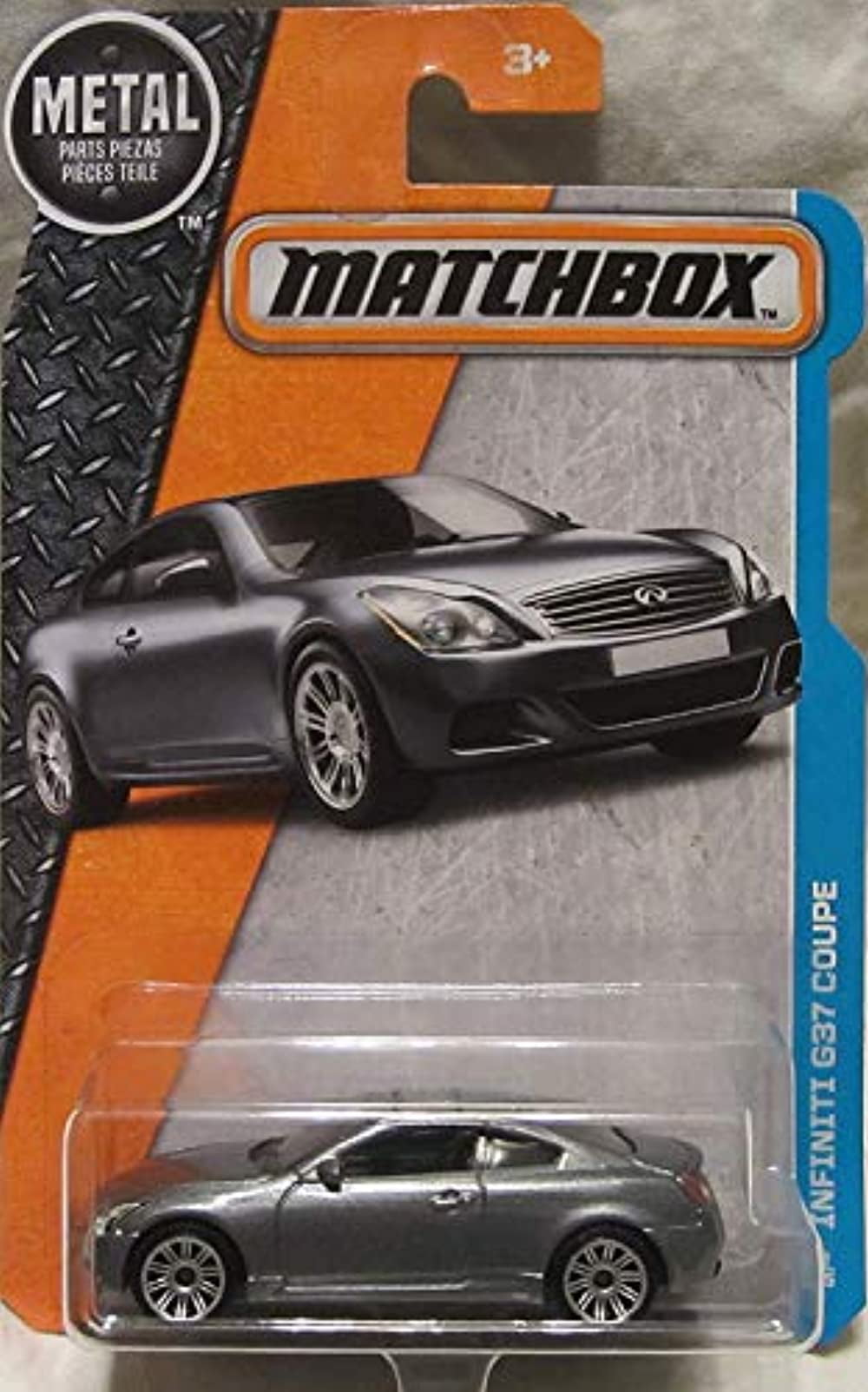 Matchbox, 2016 MBX Adventure City, Infiniti G37 Coupe [Silver] #32/125 ...