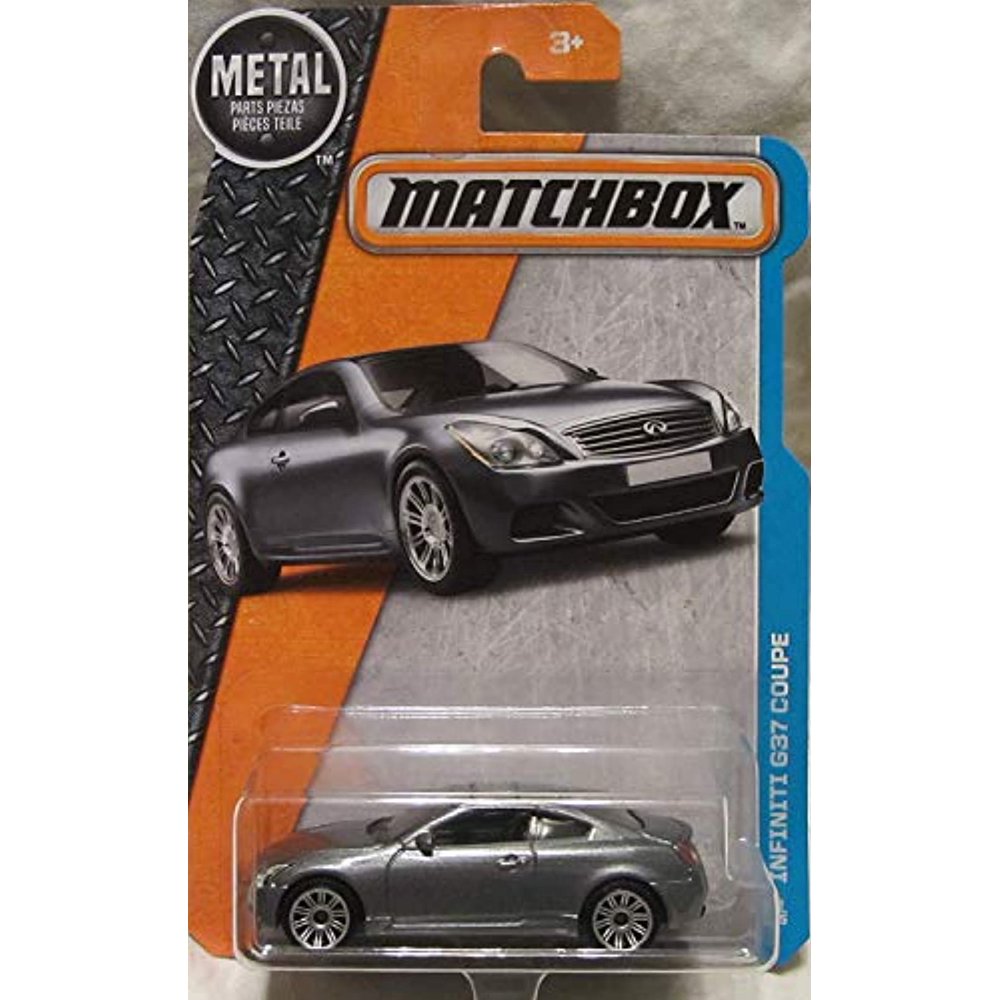 Matchbox 2016 MBX Adventure City Infiniti G37 Coupe Silver 32 125 - Walmart.com - Walmart.com