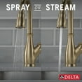 Delta Leland: Single Handle Pull-Down Bar / Prep Faucet - Walmart.com
