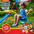 Swurfer Paw Patrol Swingset with Glider, Outdoor Playground Set for ...