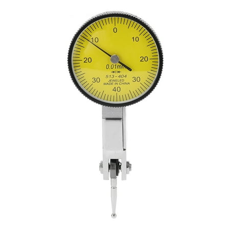 Dial Indicator Gauge, Yellow 2 Directional Function High Accuracy 270 ...