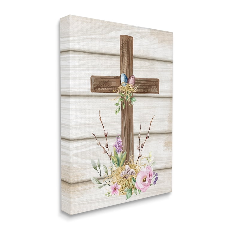 Easter Cross Painting