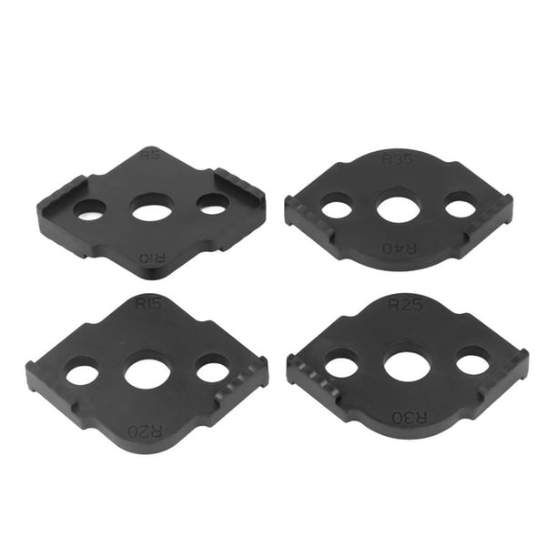 Rounded Corner Template,4 Pcs Radius Jig Radius Jig Router Template ...