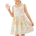 ATOGUTA Girls Graduation Dress Tank Dress Sleeveless A-Line Sundress ...
