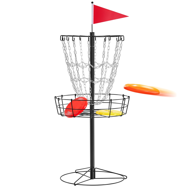 Yaheetech 12-Chain Portable Disc Golf Basket, Black - Walmart.com