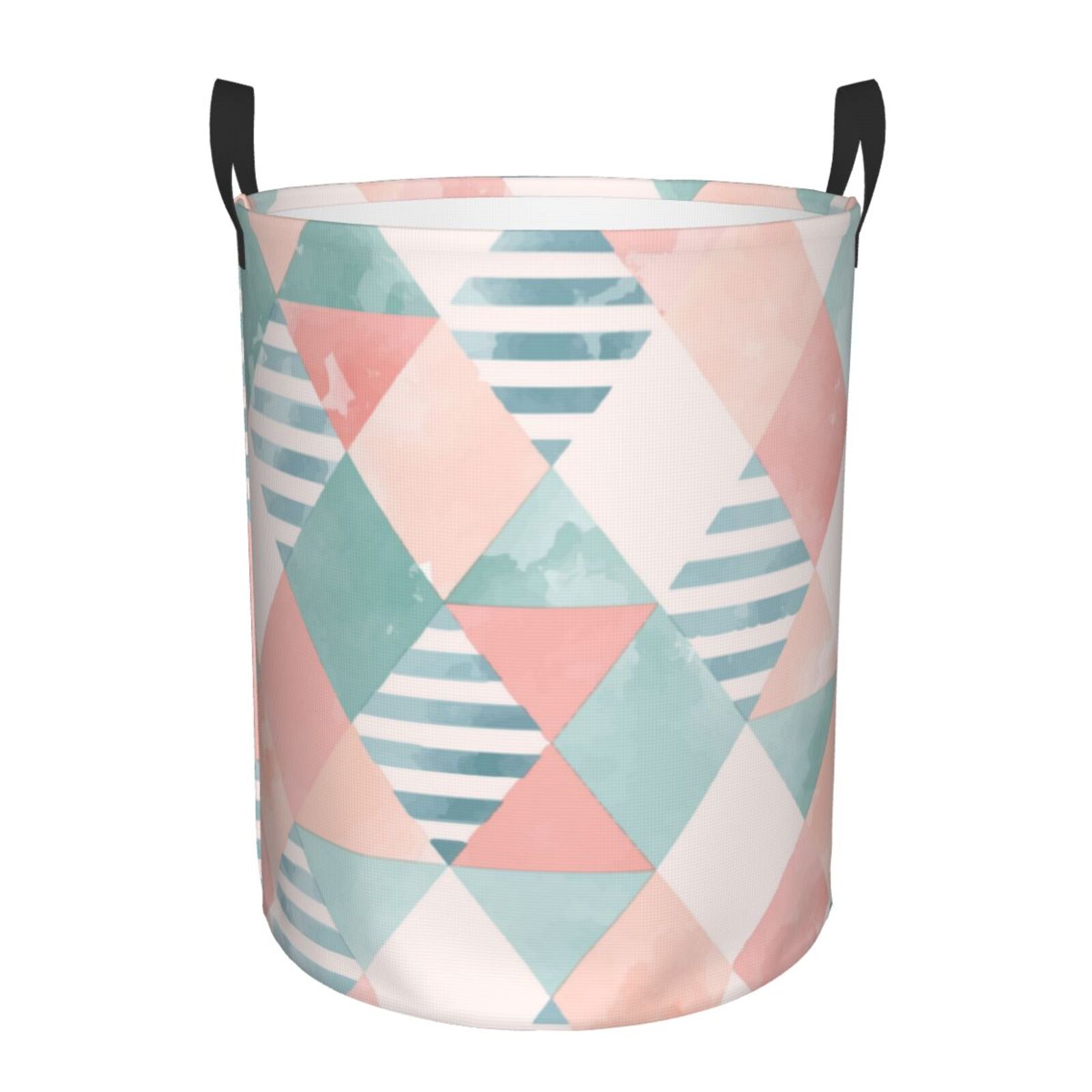 ZNDUO Round Laundry Basket, Waterproof Collapsible Laundry Baskets with ...