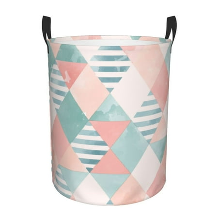 ZNDUO Round Laundry Basket, Waterproof Collapsible Laundry Baskets with ...