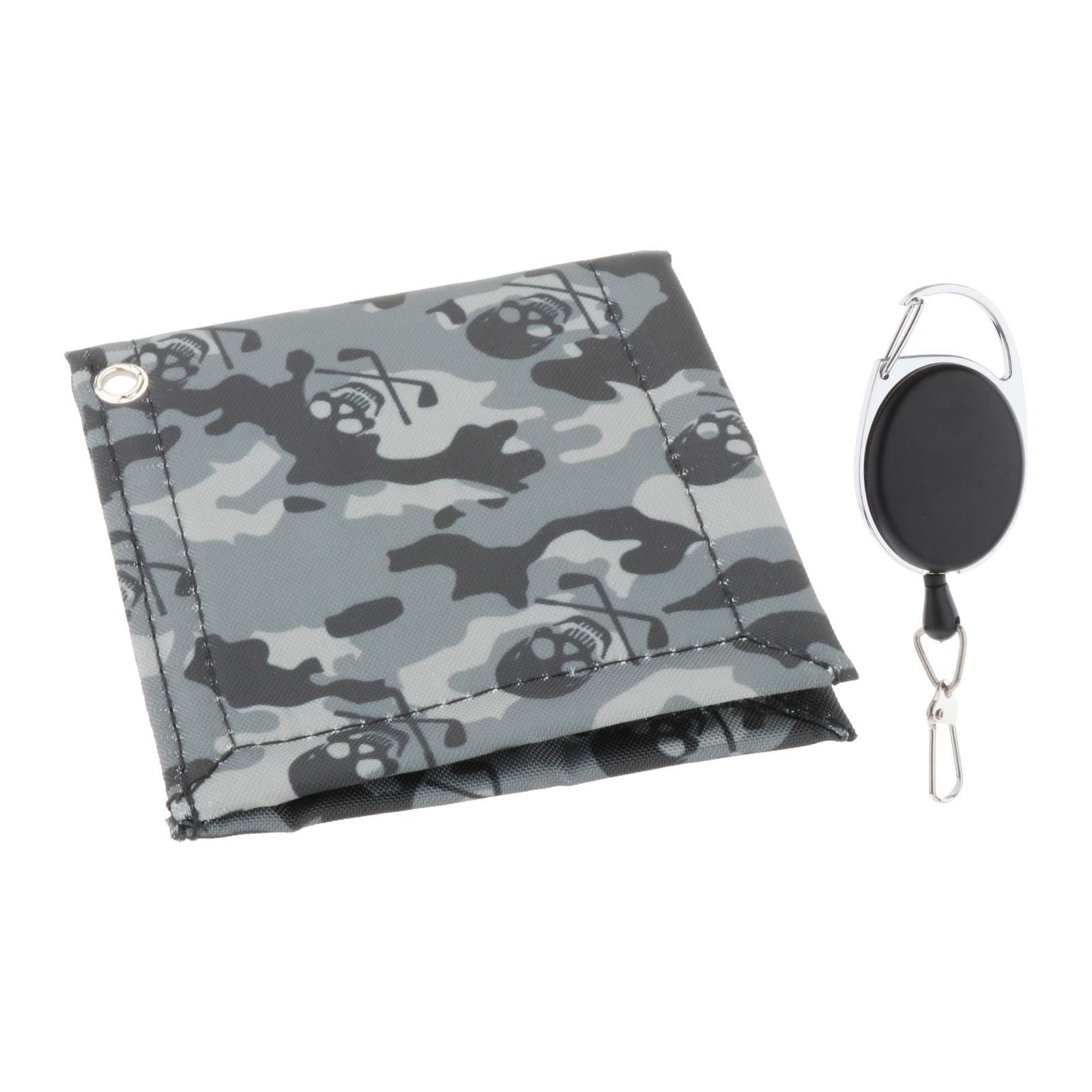 Ball Cleaning Towel with Retractable Keychain Buckle Water Material ...