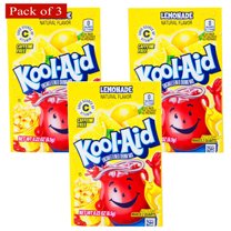 Kool-Aid Pink Lemonade Water Flavor Enhancer Packs | 48x Full Box ...