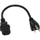Vericom® Xps01-00940 3-prong C13 Cord (1ft) - Walmart.com