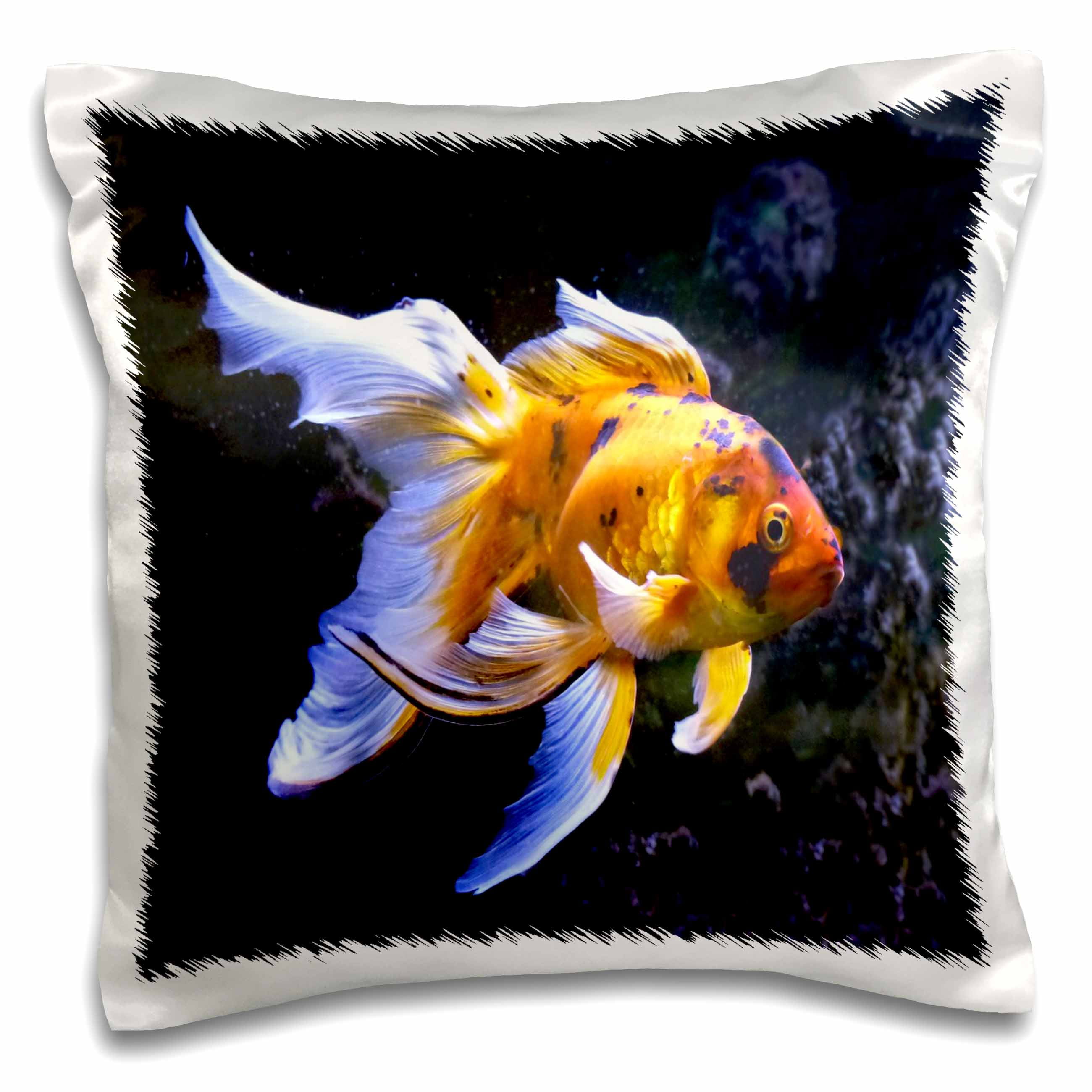 Photograph Of A Pet Goldfish 16x16 inch Pillow Case pc-361089-1 ...