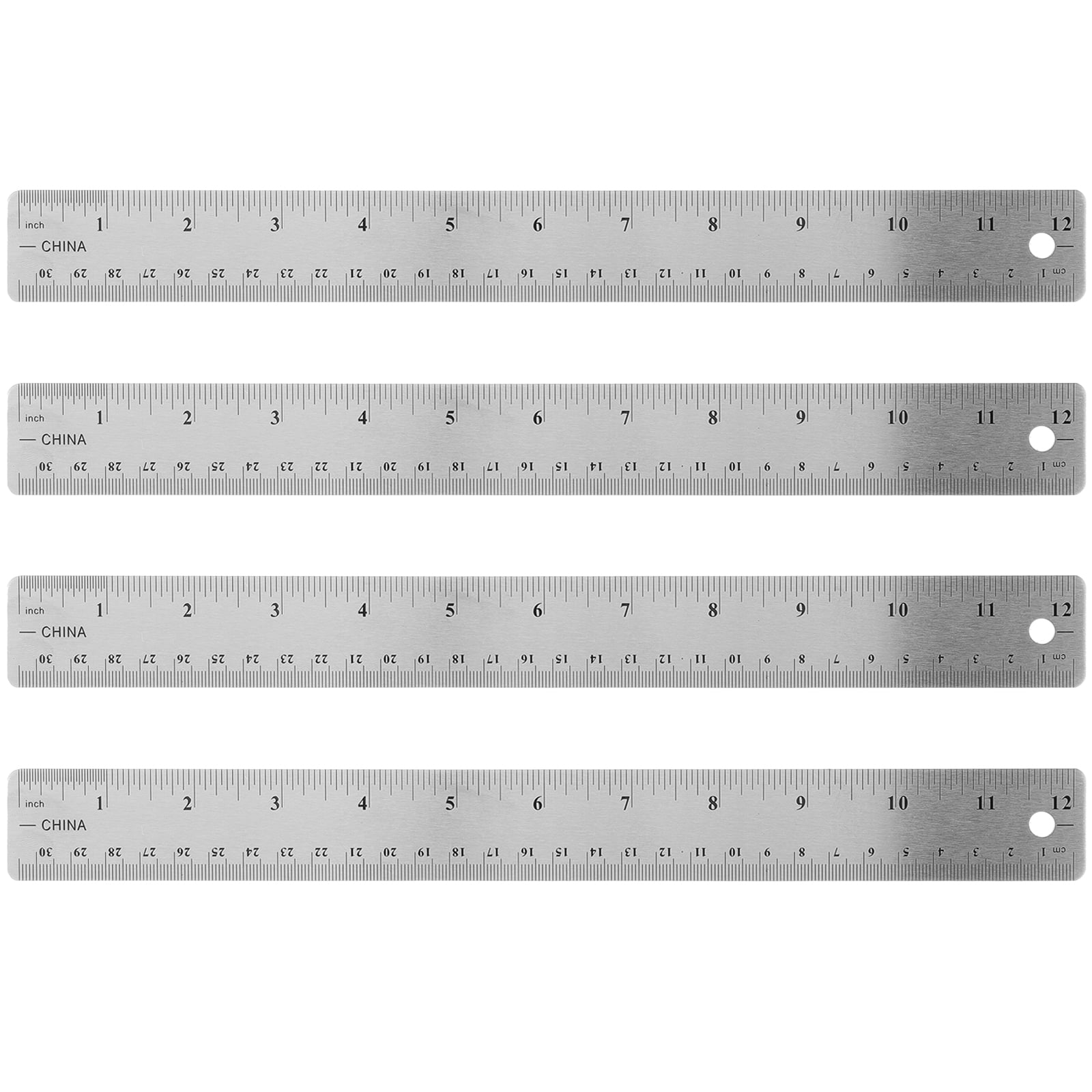 Click here for Oakleem 4pcs Household Cork Backing Rulers Multi-F... prices