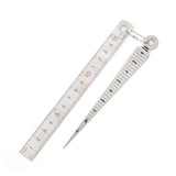 1-15mm Set Wedge Feeler Gauge Clearance Ruler Probe Taper Gauge Gap ...