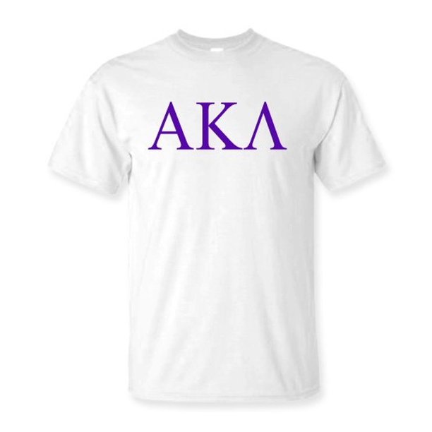 Alpha Kappa Lambda Lettered Tee - Walmart.com