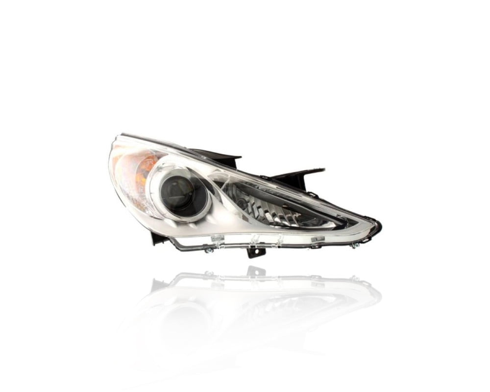 Headlight Assembly - Compatible/Replacement for '11-14 Hyundai Sonata ...