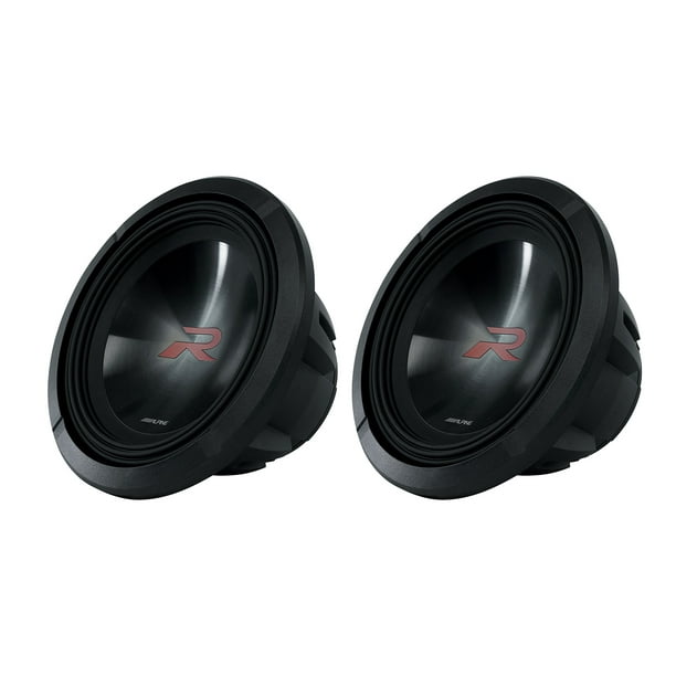 (2) Alpine Type-R R2-W12D4 12" 750w RMS Dual 4-Ohm Car Subwoofers Subs ...