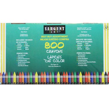 Regular Wipe-Off® Crayons, Assorted, 8 per pack, 12 packs - Walmart.com