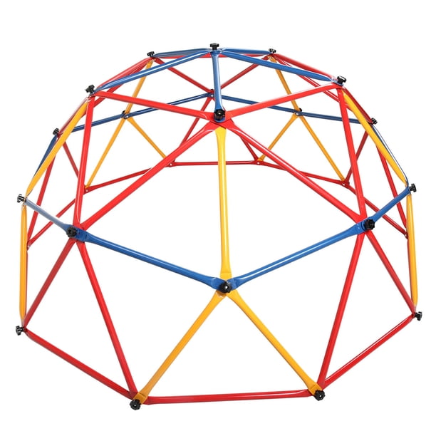 SESSLIFE Jungle Gym Dome, 82" Outdoor Geodesic Dome Climber for Kids ...