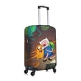 Adventure Time Luggage Cover Printed Travel Luggage Sleeve High ...