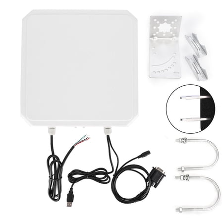 Card Reader,Waterproof UHF RFID 32.8ft Parking Lot Card Reader UHF Card ...