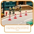 Sparsain 30pcs Miniature Traffic Cones, Traffic Signs, Mini Traffic ...