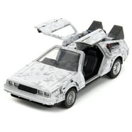 Back to The Future 1:32 Time Machine Frost Die-Cast Car, Toys for Kids ...
