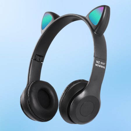 Headset Stereo RGB 5.0 Noise Cancellation Cute Unique Gamer Headset for ...