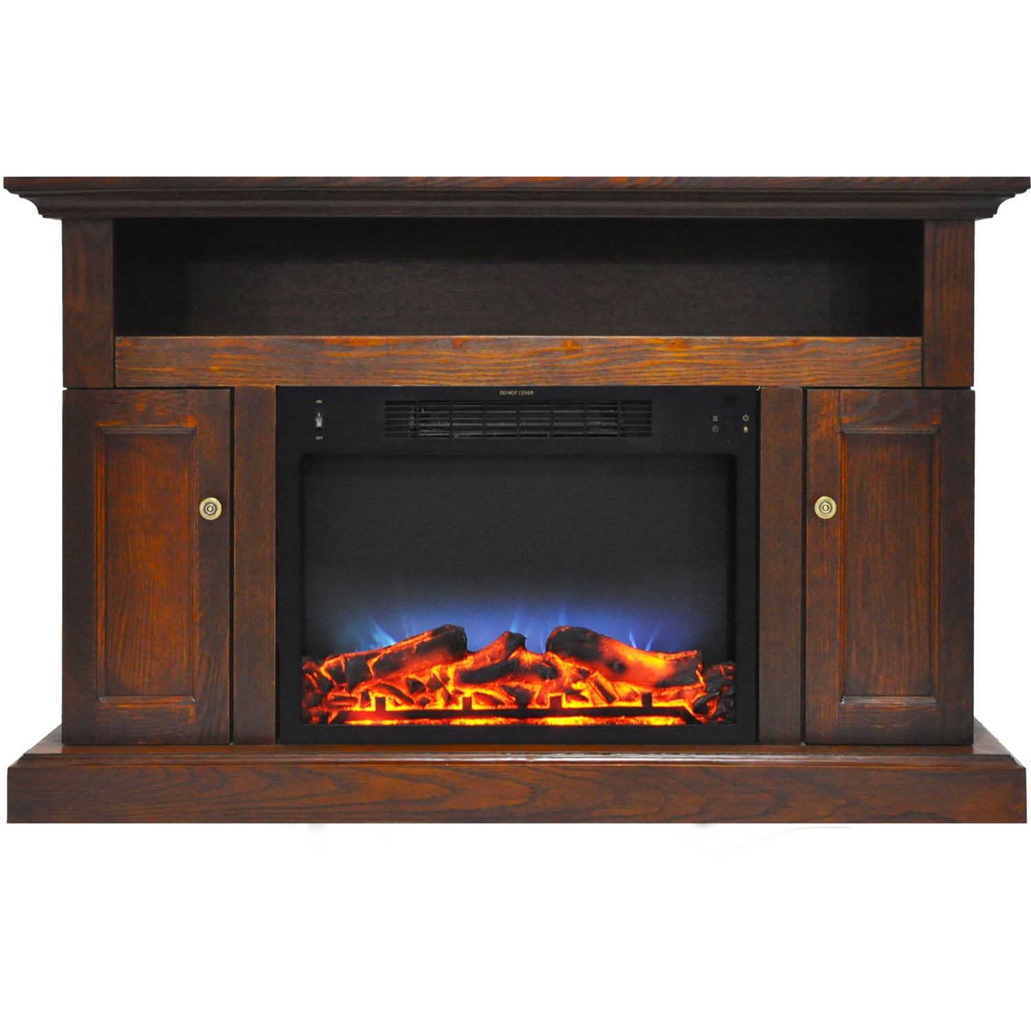 Cambridge Sorrento Electric Fireplace Heater with 47" Entertainment ...