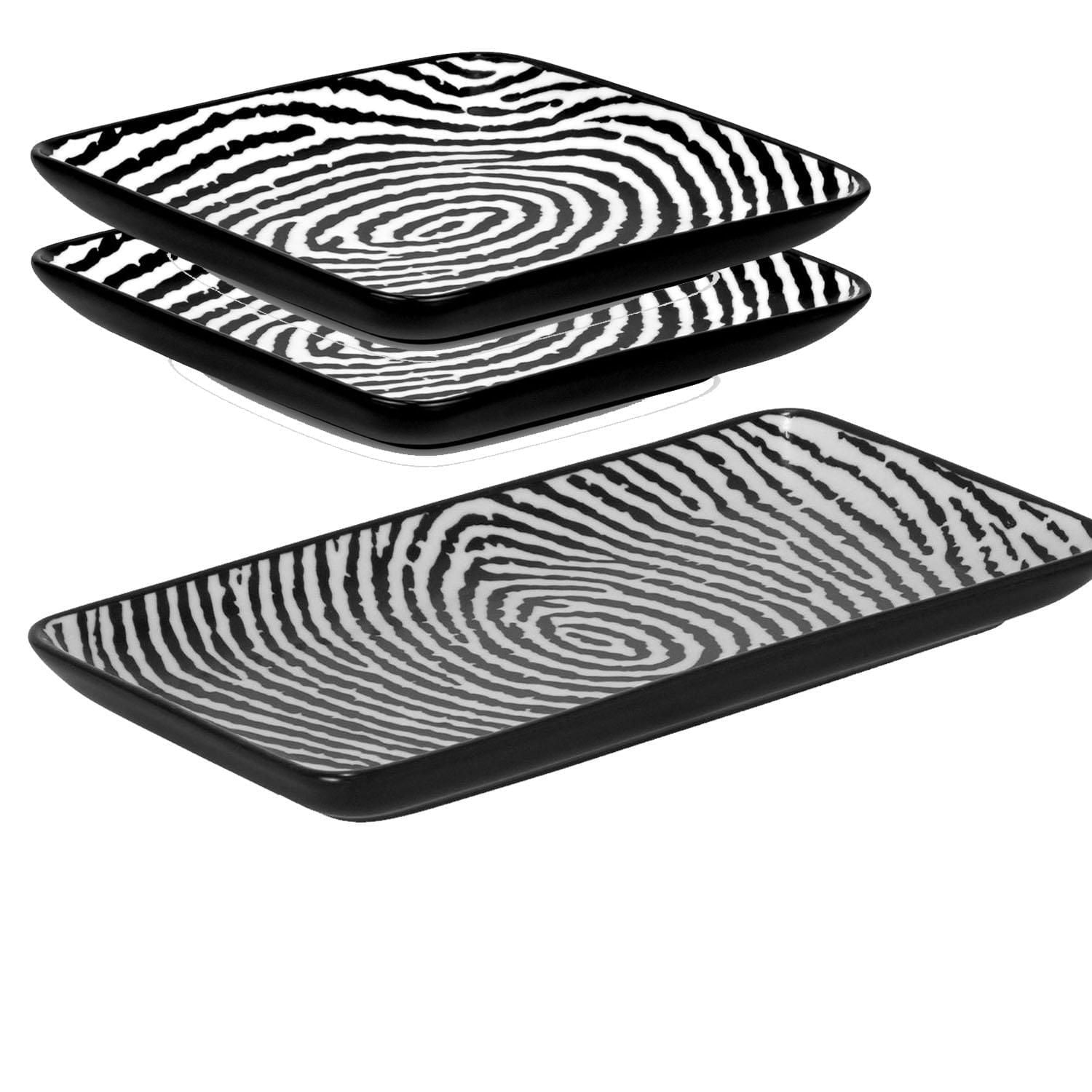 Click here for Brilliant Zebra 3 Piece Plate Set 1 prices