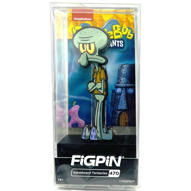 FiGPiN SpongeBob SquarePants Squidward Tentacles Collectable Pin #470 ...