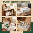 11x8x4 inch Shipping Boxes 20 Pack, White Mailer Corrugated Cardboard ...