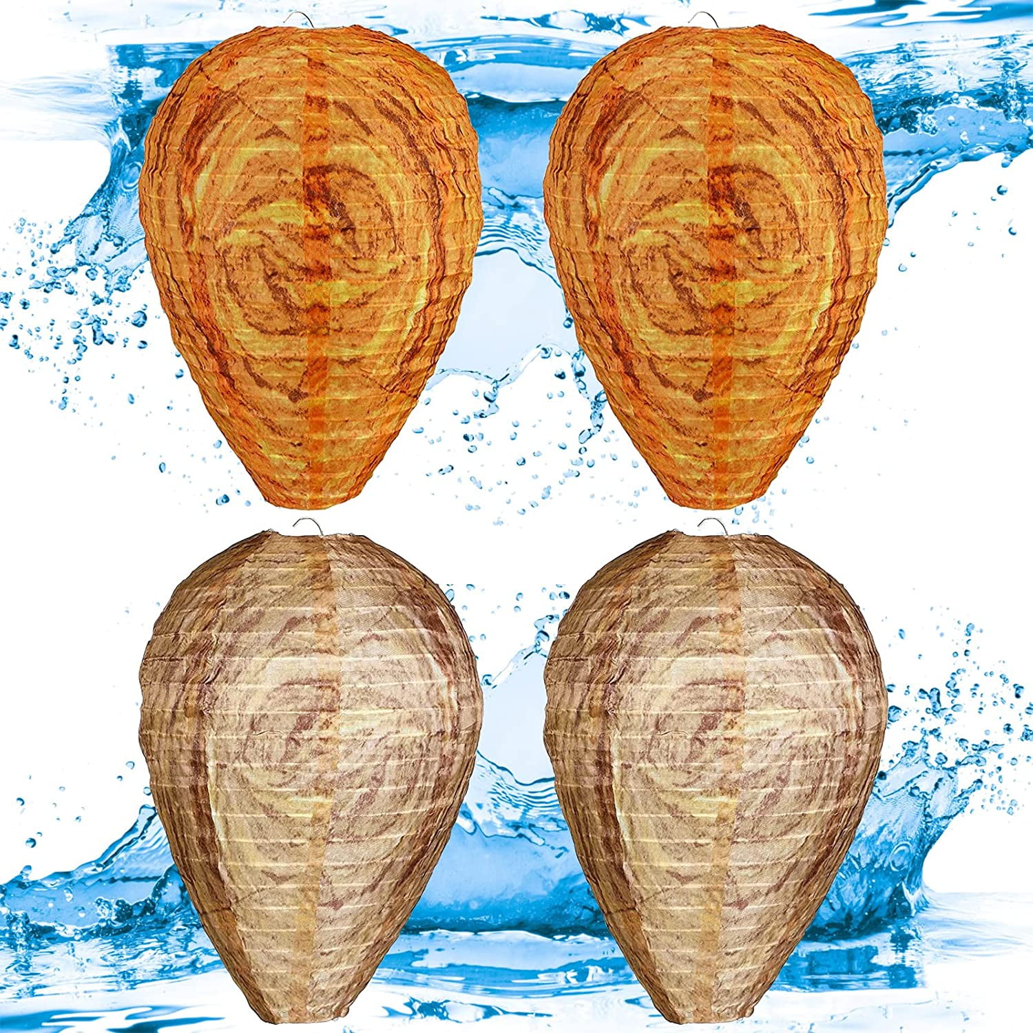 Skycarper Wasp Nest Decoy, Hanging Fake Wasp Hornets Yellow Jackets ...