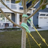 Expert Gardener Tree Stake Kit with Stakes, Vinyl Rope and Protective ...