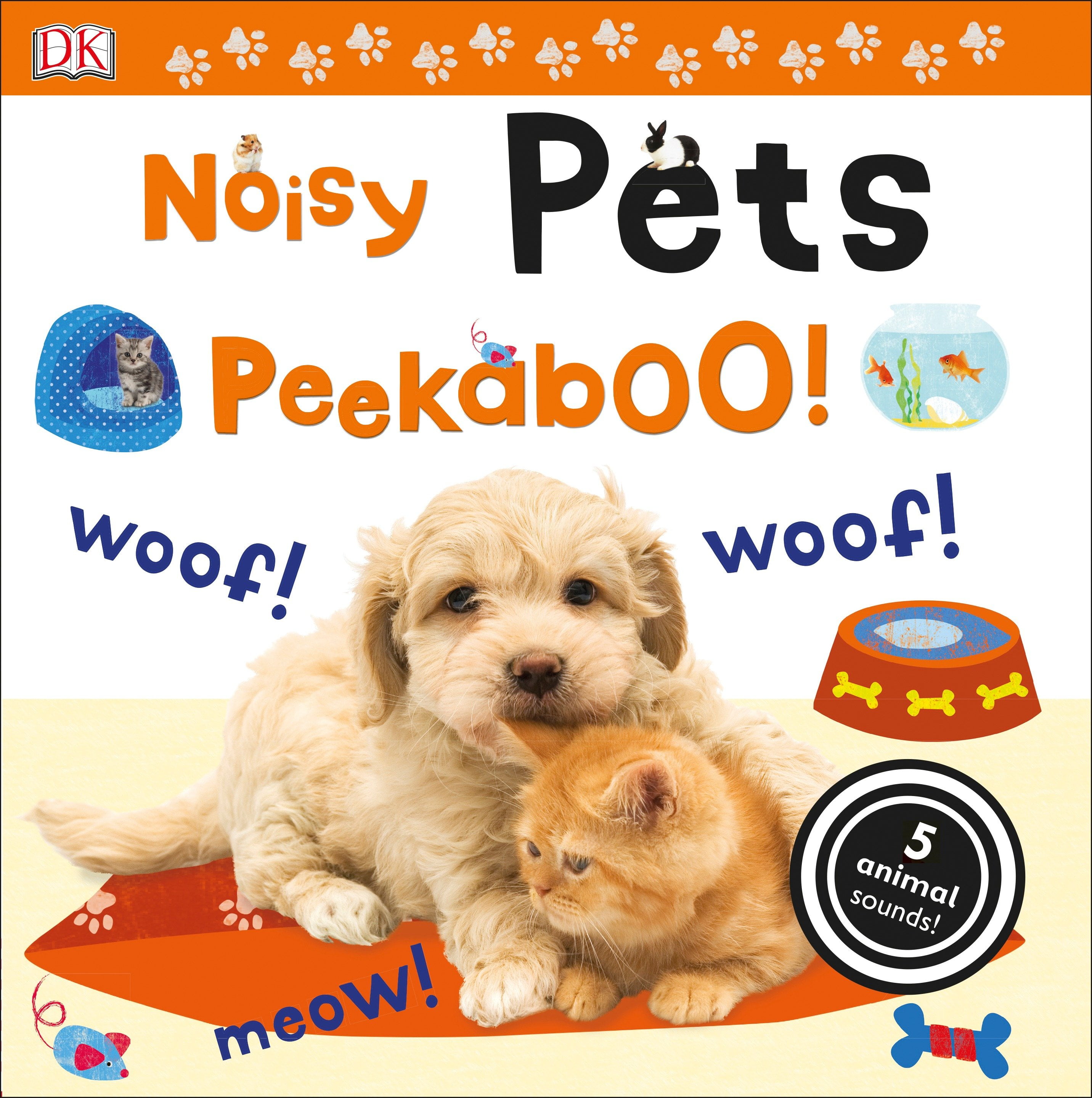 Noisy Pets Peekaboo (Board Book) - Walmart.com