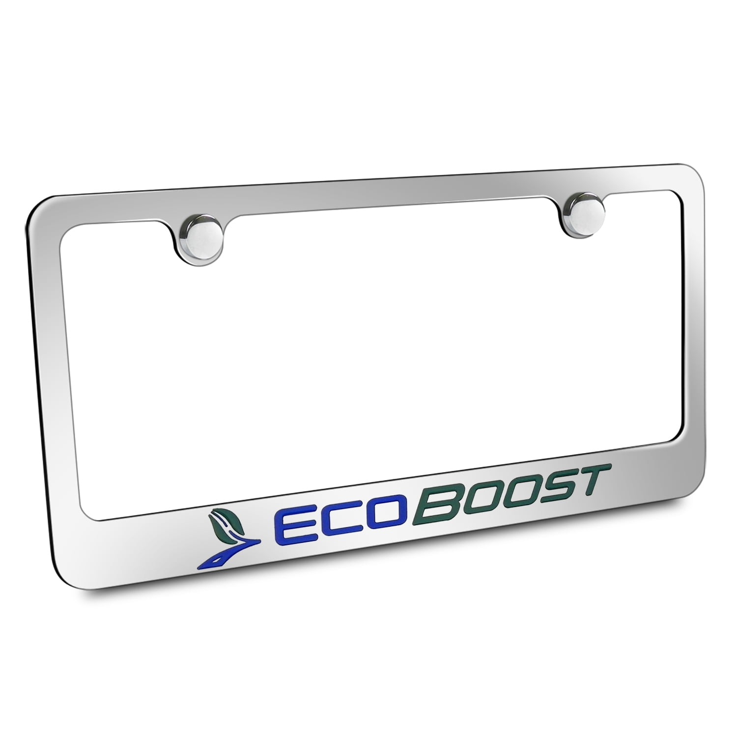 Ford Ecoboost License Plate Frame (Chrome) - Walmart.com