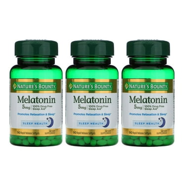 Nature's Bounty Sleep3 Tri-Layer Tablets, 100% Drug-Free Sleep Aid with ...