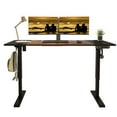 MXTARK Electric Adjustable Standing Desk, 63x30'' Home Office ...