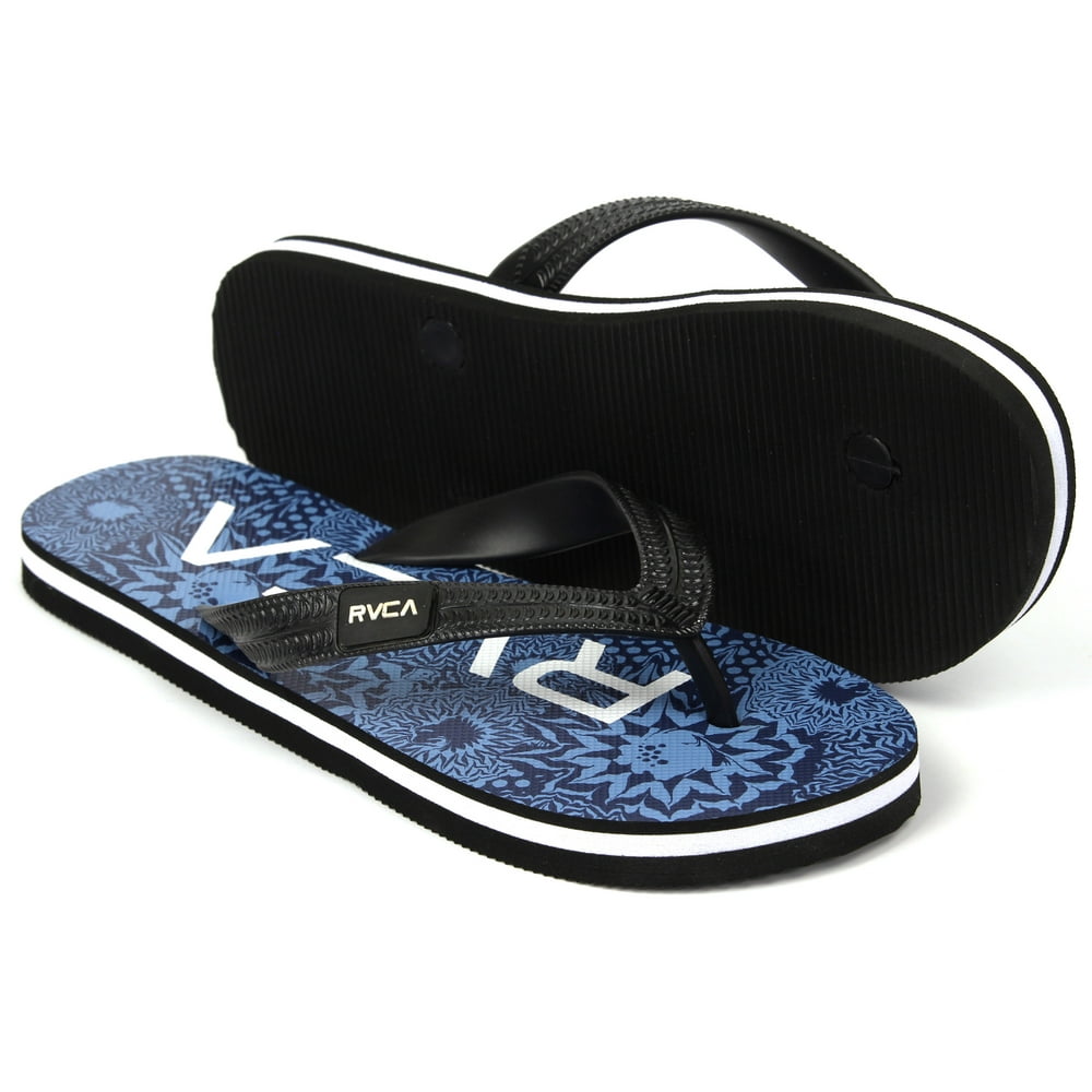 Rvca - RVCA Mens VA Sport Trench Town Thong Sandals - Blue/Black ...