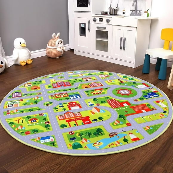 Road Map Carpet Rug