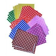 Kids Crafts Stickers - Colorful 1/2 inch Dots Labels for Children Fun ...