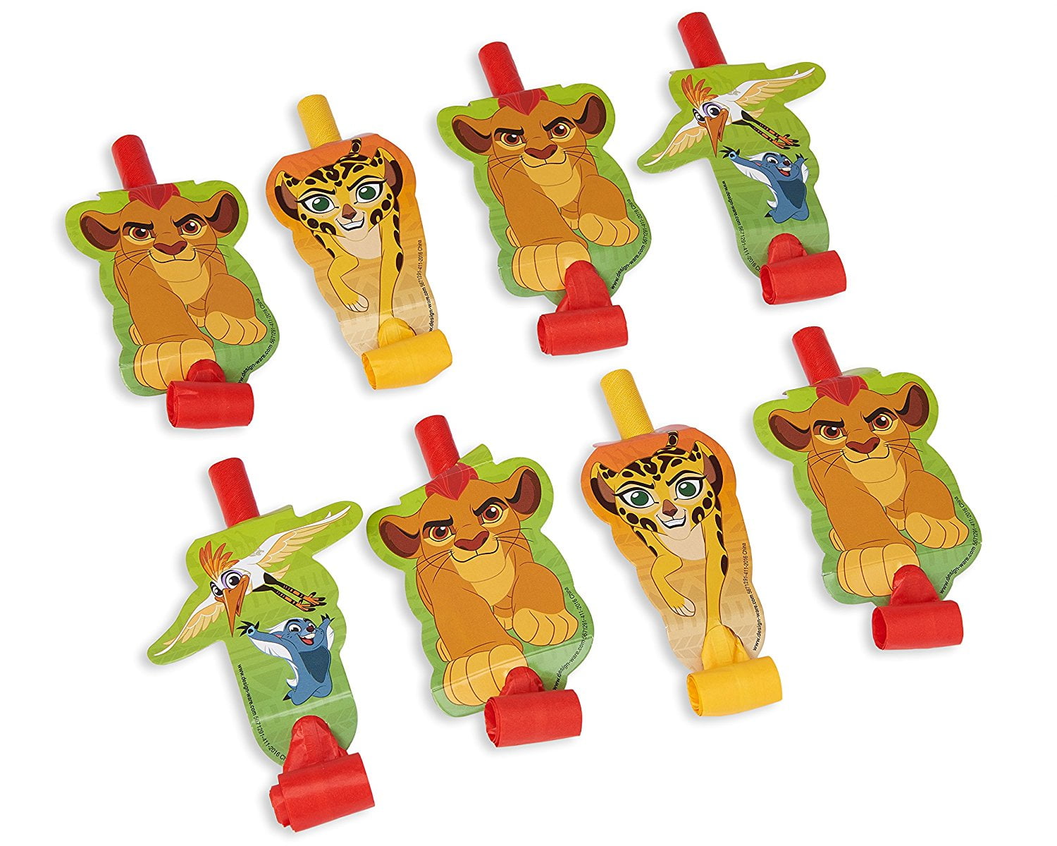 Lion Guard Party Favor Blowers, 8ct - Walmart.com